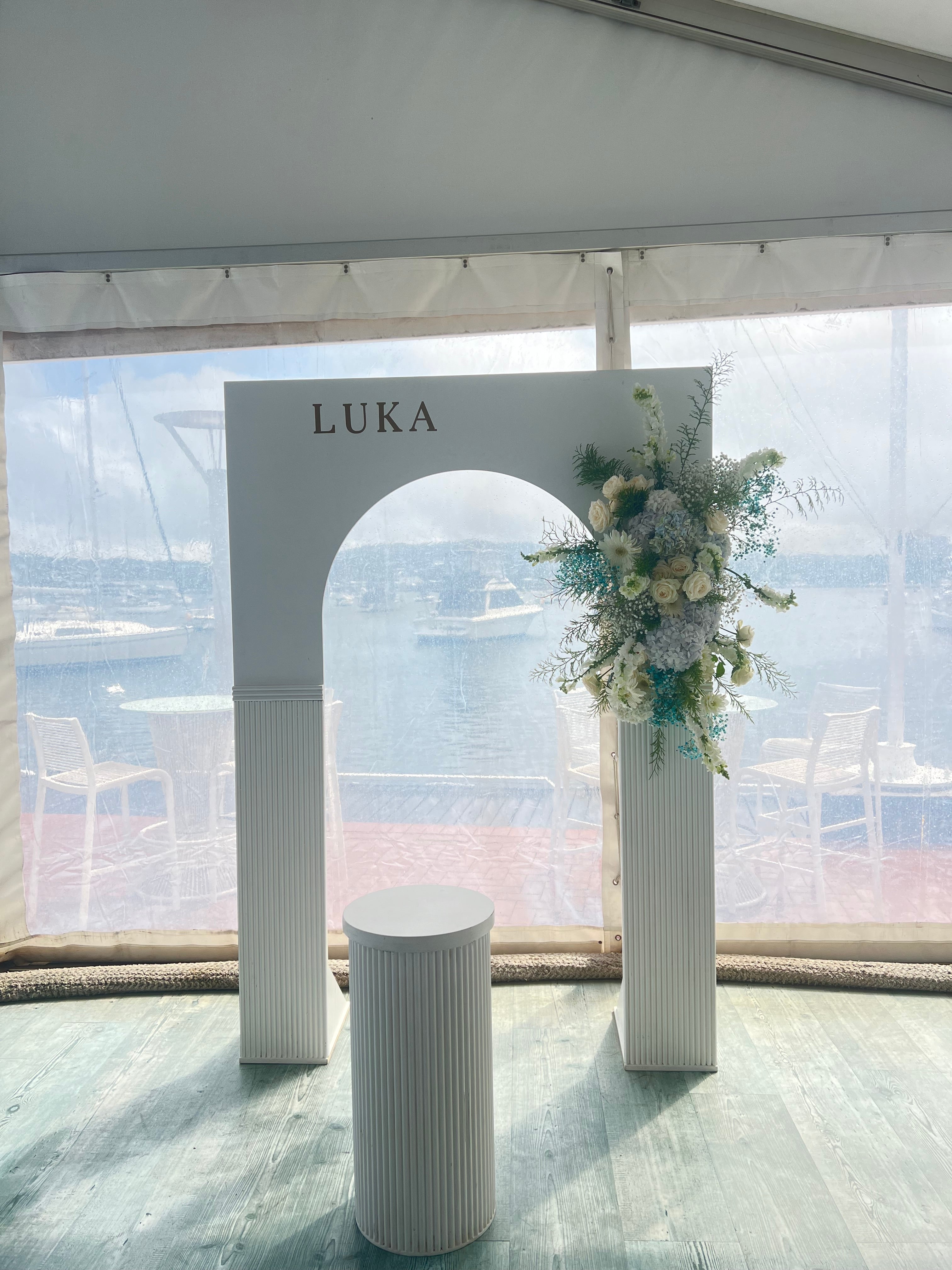 Rippled Arch Backdrop – MERAKI CO